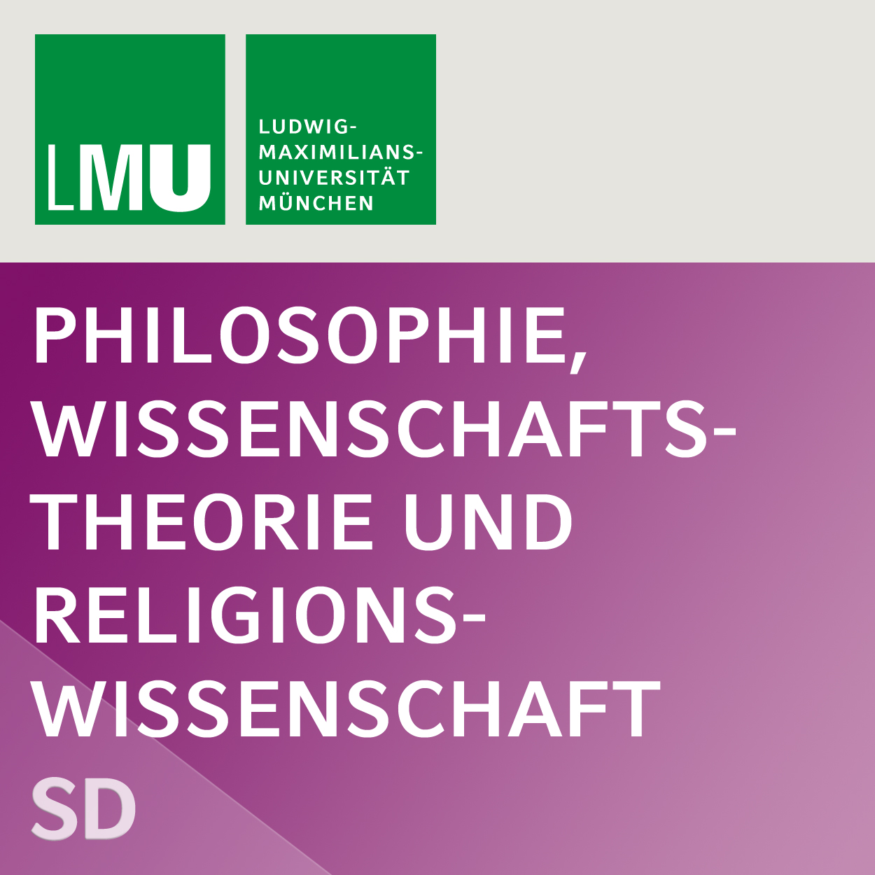 LMU Fakultät für Philosophie, Wissenschaftstheorie und ...