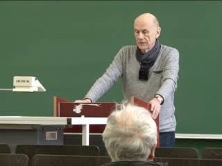 Prof. Dr. Julian Roberts: Spezialvorlesung "Jenseits von Schön ...